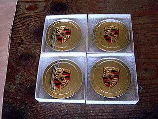 Porsche Fuchs Center Caps